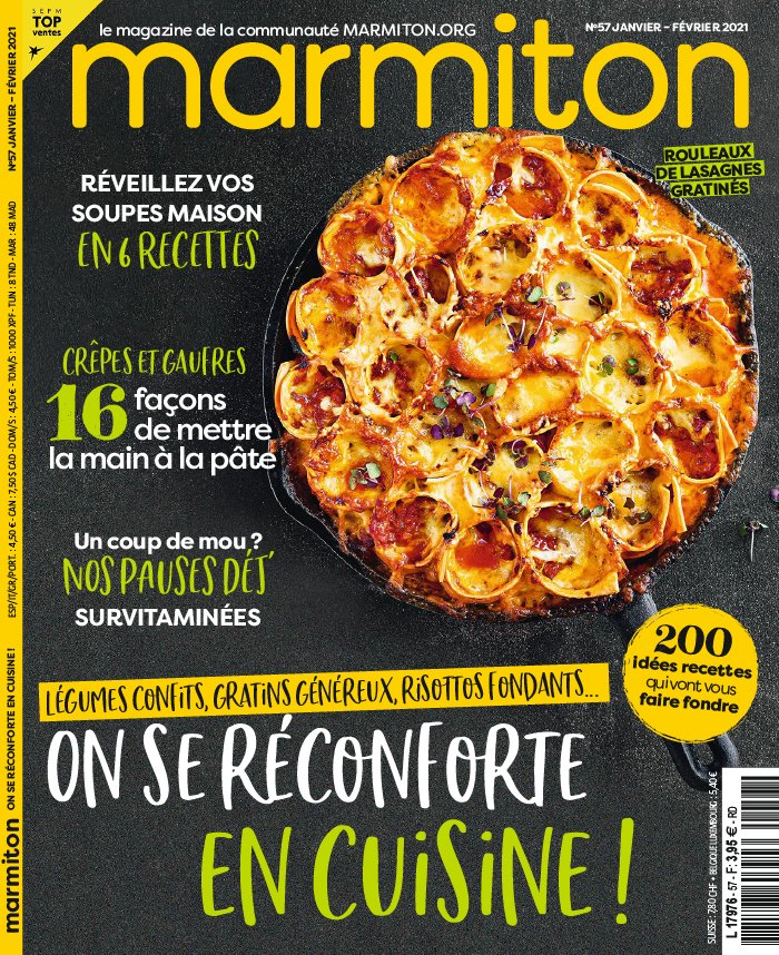 Marmiton Magazine, abonnez-vous au meilleur prix